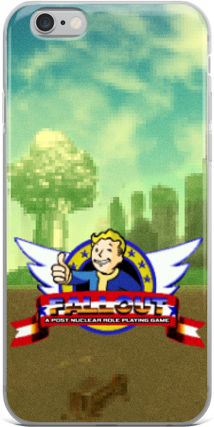 Fallout & Knuckles Iphone Case - Mobile Phone (1000x1000), Png Download