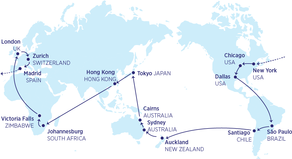 Six Continents Map - Atlas (1052x612), Png Download