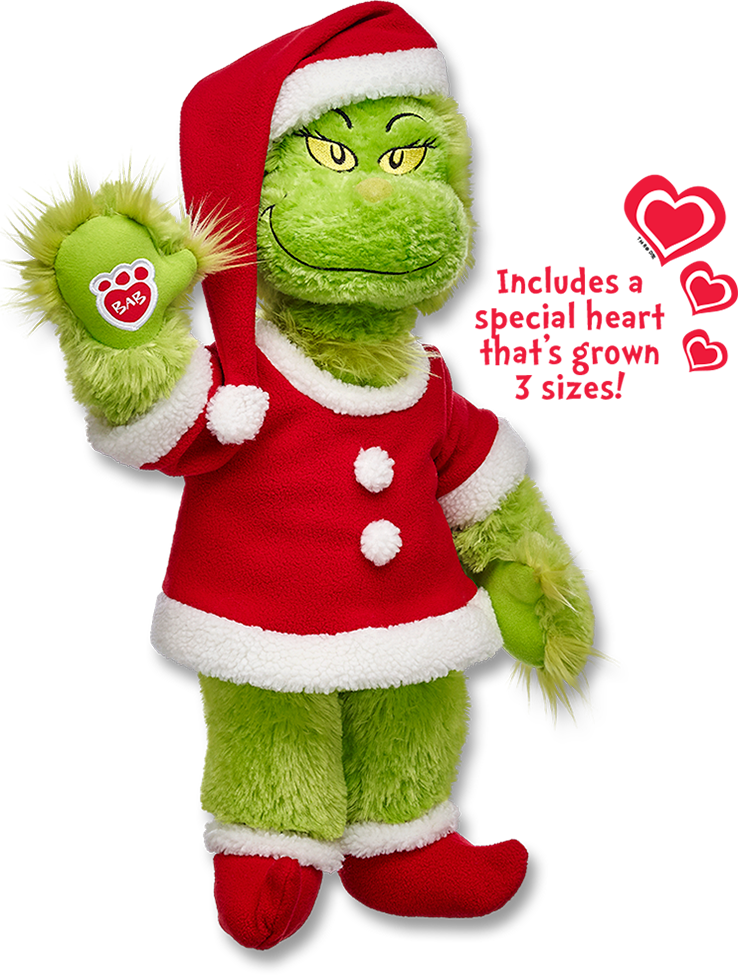 Download The Grinch - Grinch Build A Bear 2018 | Transparent PNG ...