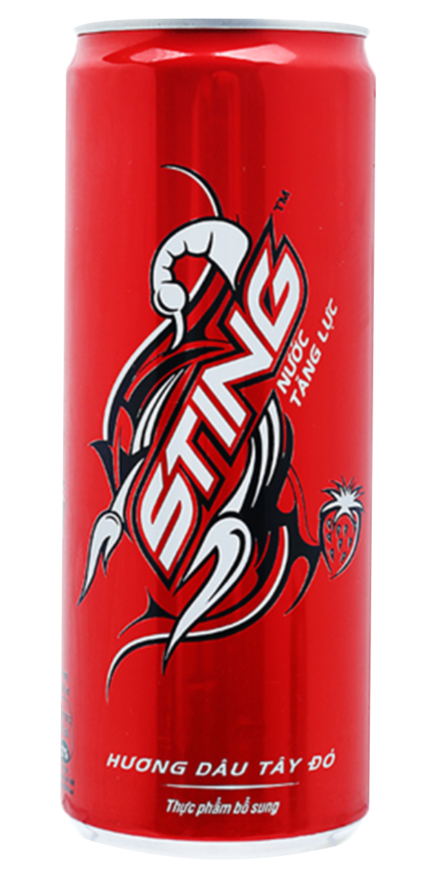 Sting Strawberry - Sting Energy Drink India (1575x1575), Png Download