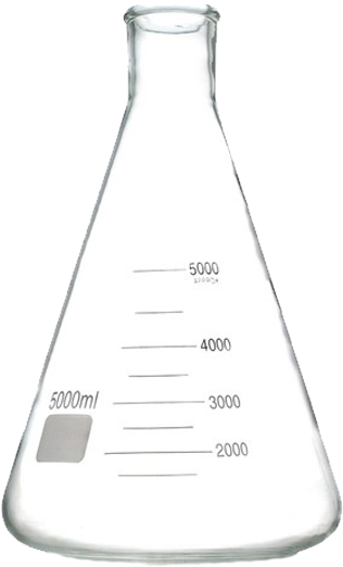 Erlenmeyer Flask (525x525), Png Download