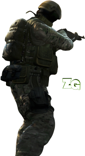 Banner Transparent Render Cs Go By Siriuszg On Deviantart - Soldier ...