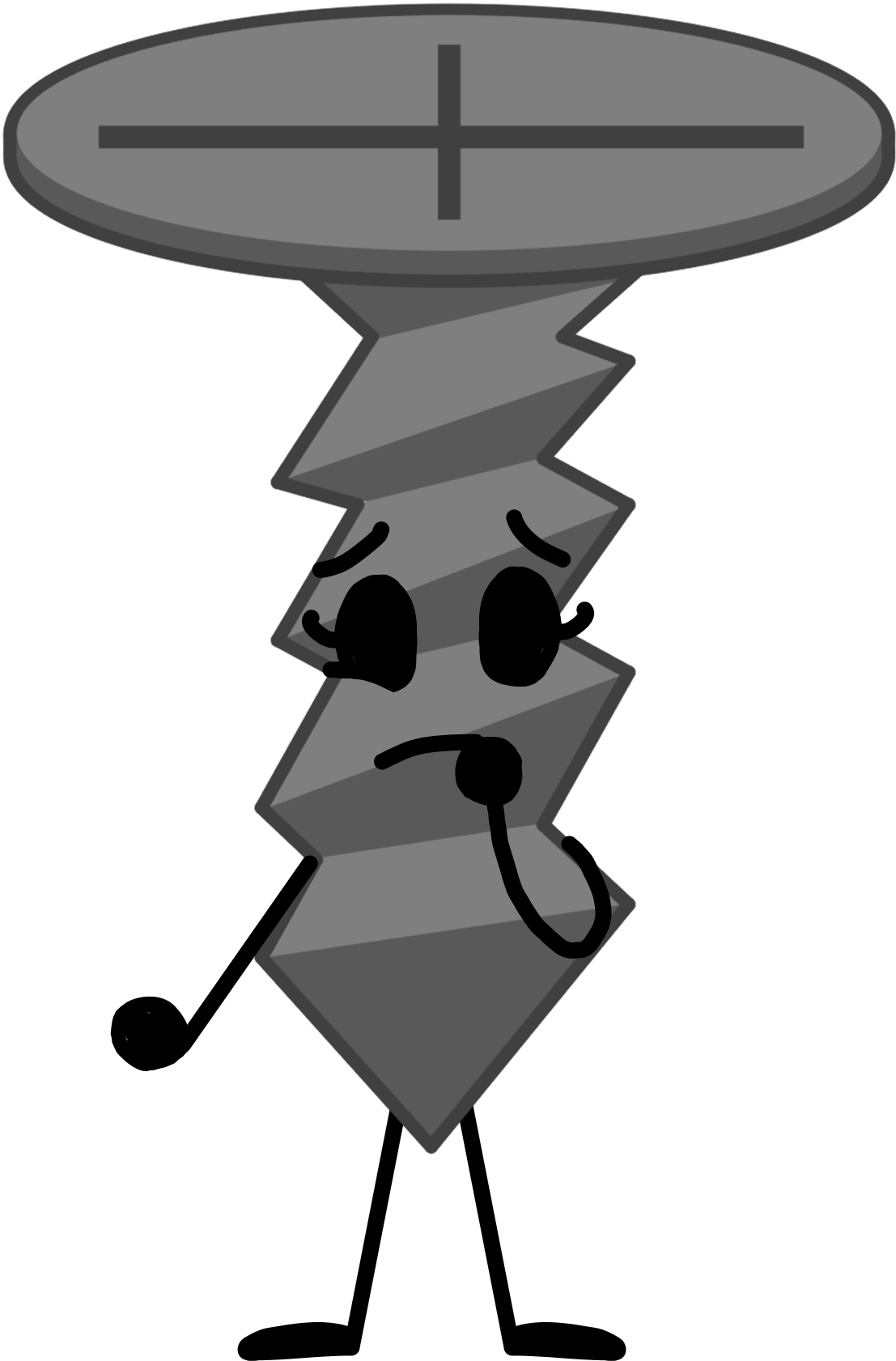 Screw Thing - Wiki (1107x1681), Png Download