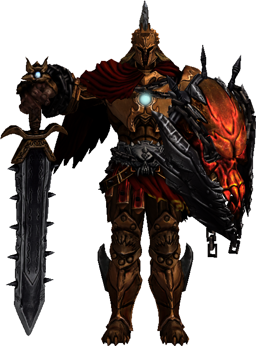 Smite Ares Transparent (602x700), Png Download