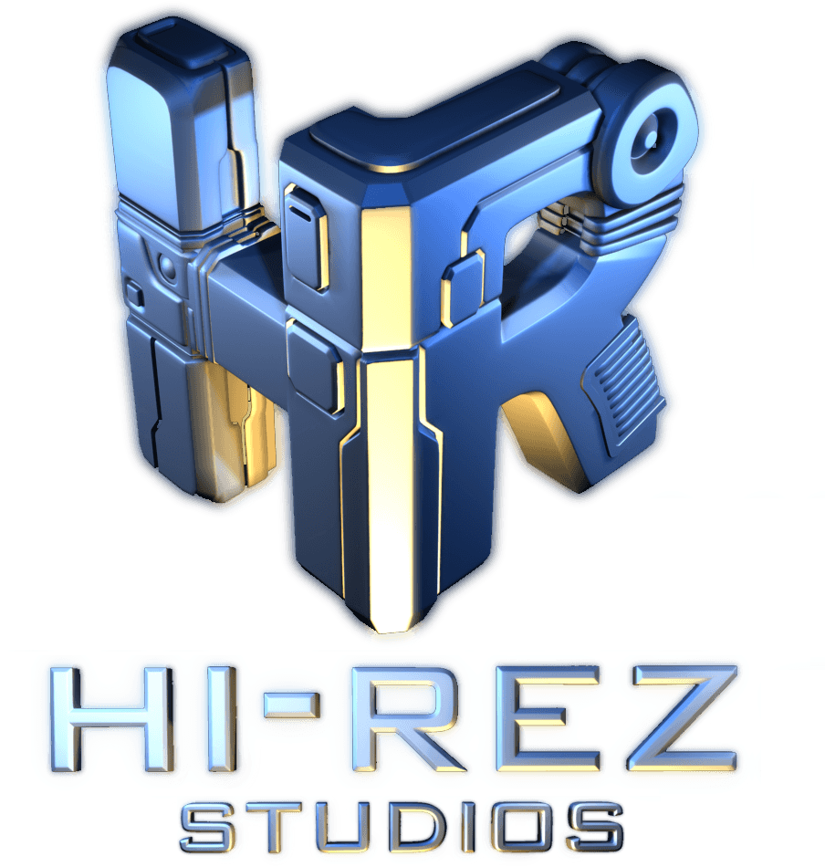 Hi Rez Studios Logo (932x1039), Png Download