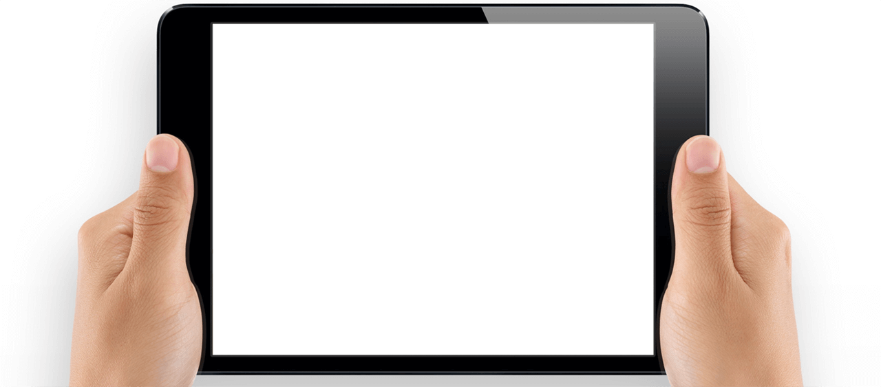 Download Tab-frame - Ipad In Hand Png | Transparent PNG Download | SeekPNG