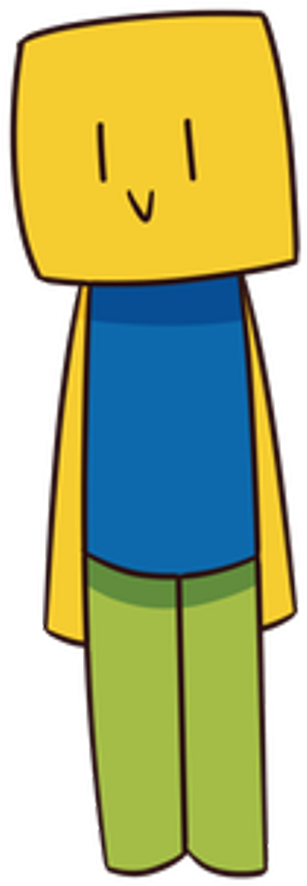 Roblox Noob - Cartoon (1024x1024), Png Download