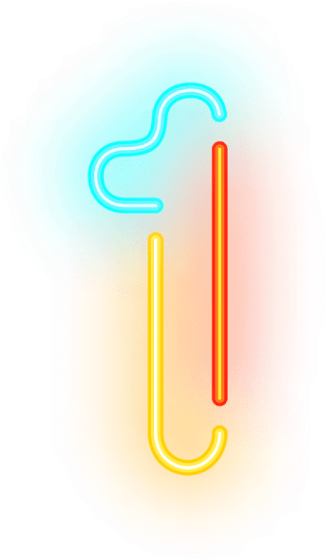Free Png Download Number One Neon Transparent Clipart - Number (481x828 ...