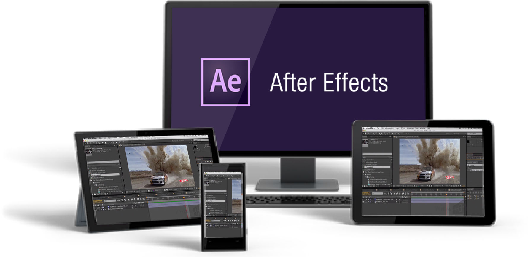 Adobe After Effects (1791x867), Png Download
