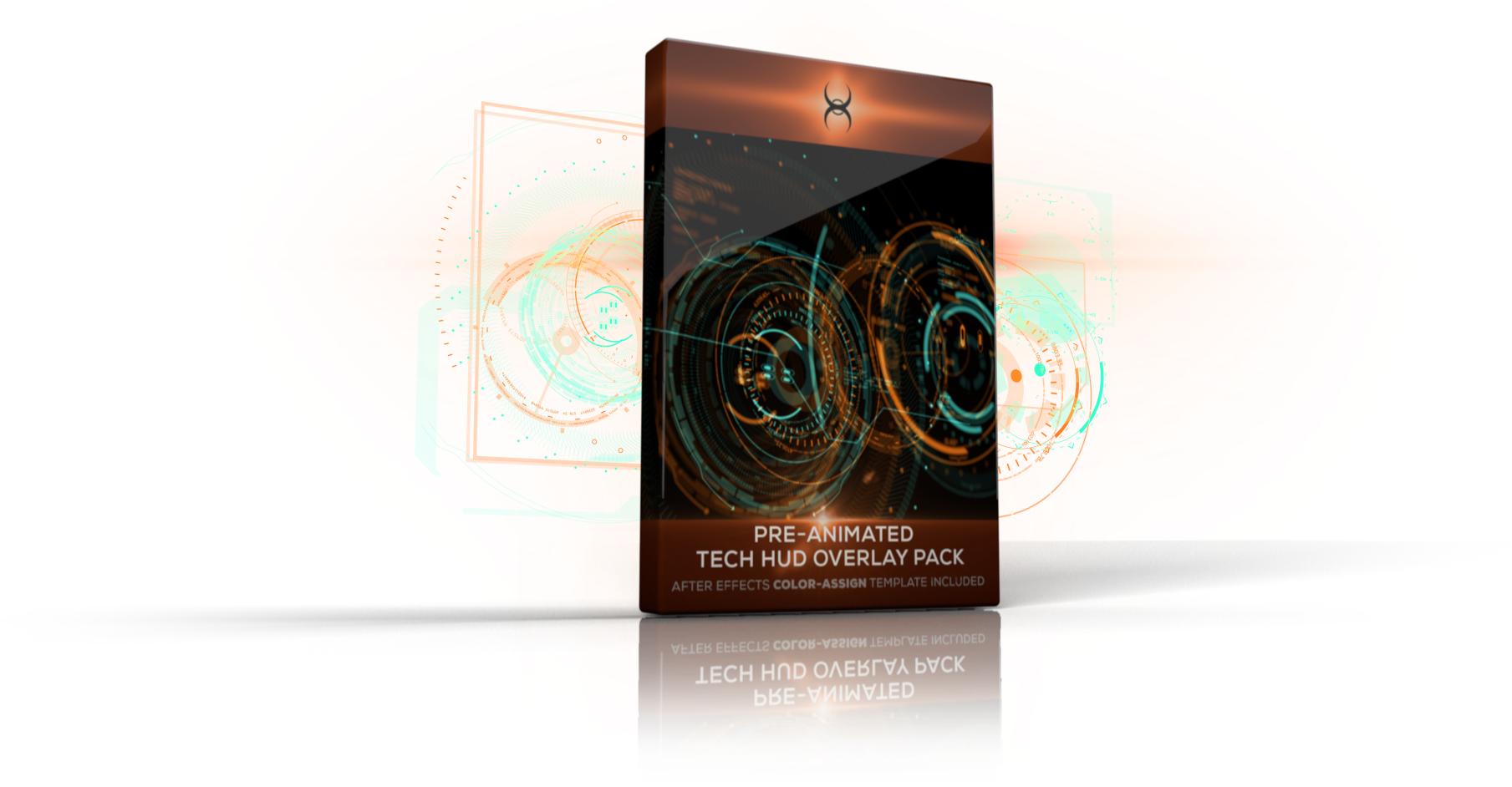 Tech Overlay Pack - Flyer (1920x1080), Png Download