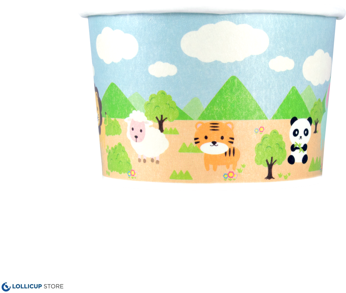 Karat 4oz Food Containers - Cartoon (1500x1500), Png Download