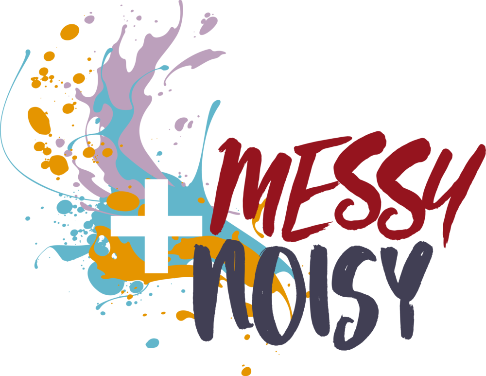 Messy And Noisy Logo - Blue Paint Splatter Clipart (1000x773), Png Download