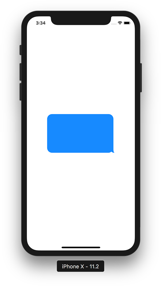 And The Final Stage - Imessage Bubble Vector (554x948), Png Download