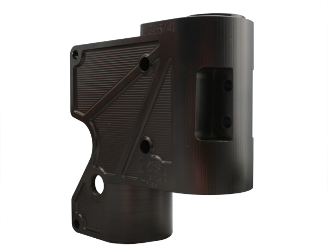 26" Bolt On Rake Kit - Firearm (645x488), Png Download