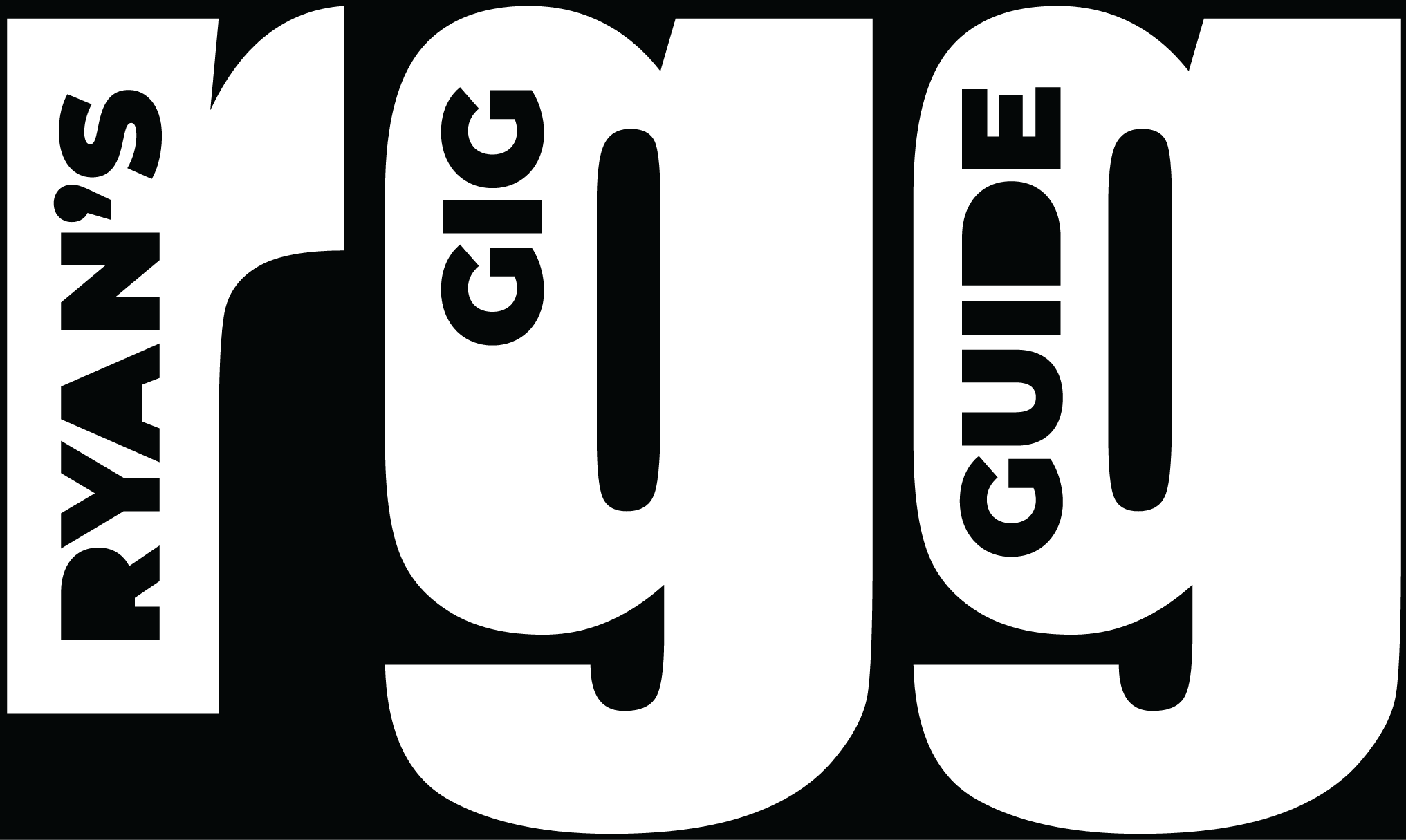 Ryan's Gig Guide - Graphic Design (2033x1215), Png Download