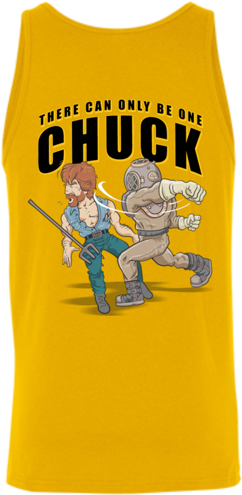 Chuck Norris Unisex Tank - Cartoon (1024x1024), Png Download