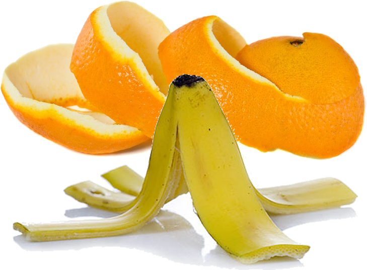 Fruits Peel Especially Orange Peel And Banana Peel - Banana Peel And ...
