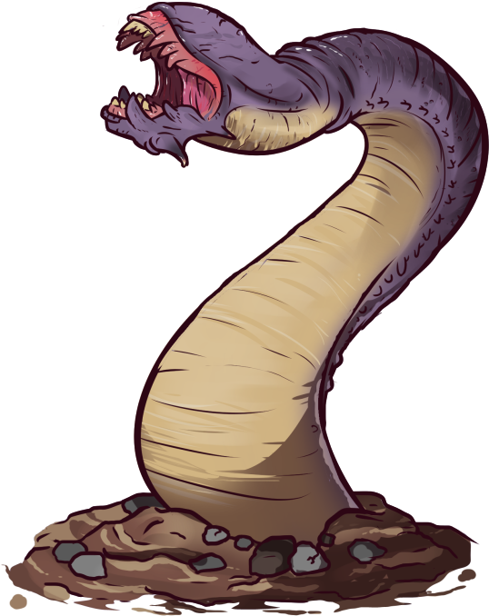 Download Purple Worm - Illustration | Transparent PNG Download | SeekPNG