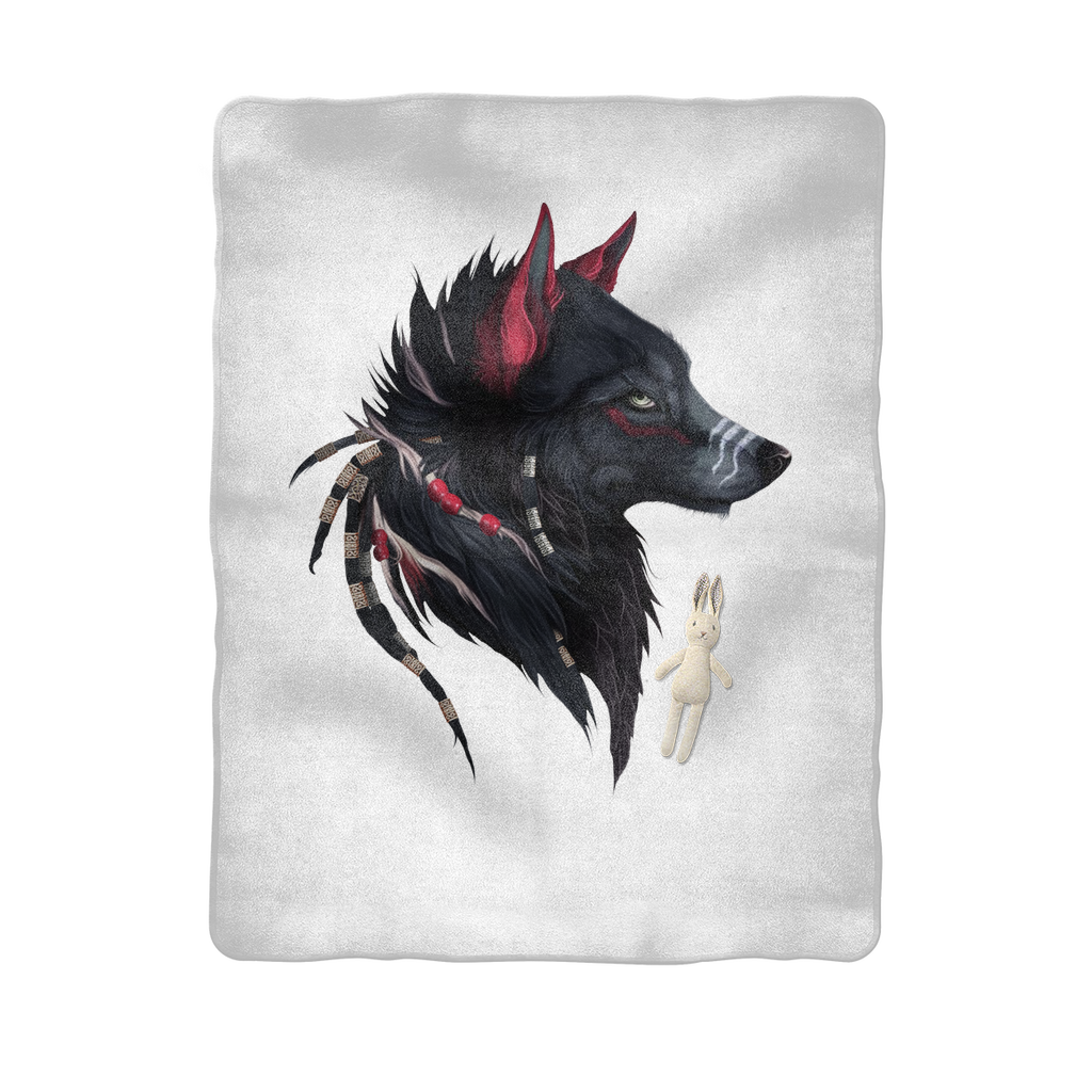 Mystical Drawings Of A Wolf (1024x1024), Png Download