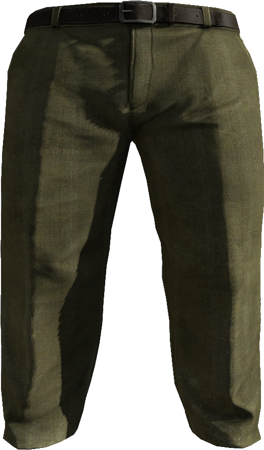 Khaki Slacks Pants Model (1920x1080), Png Download