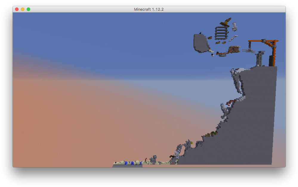 Download Minecraft Parkour Maps - Getting Over It Map | Transparent PNG Download | SeekPNG