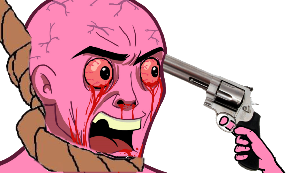 Http - //i0 - Kym-cdn - - Pink Wojak Suicide (995x601), Png Download