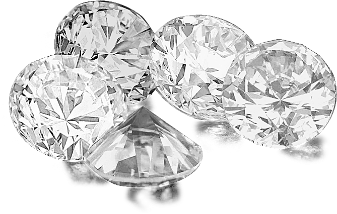 288531 White Diamonds - Diamonds Clipart (718x718), Png Download