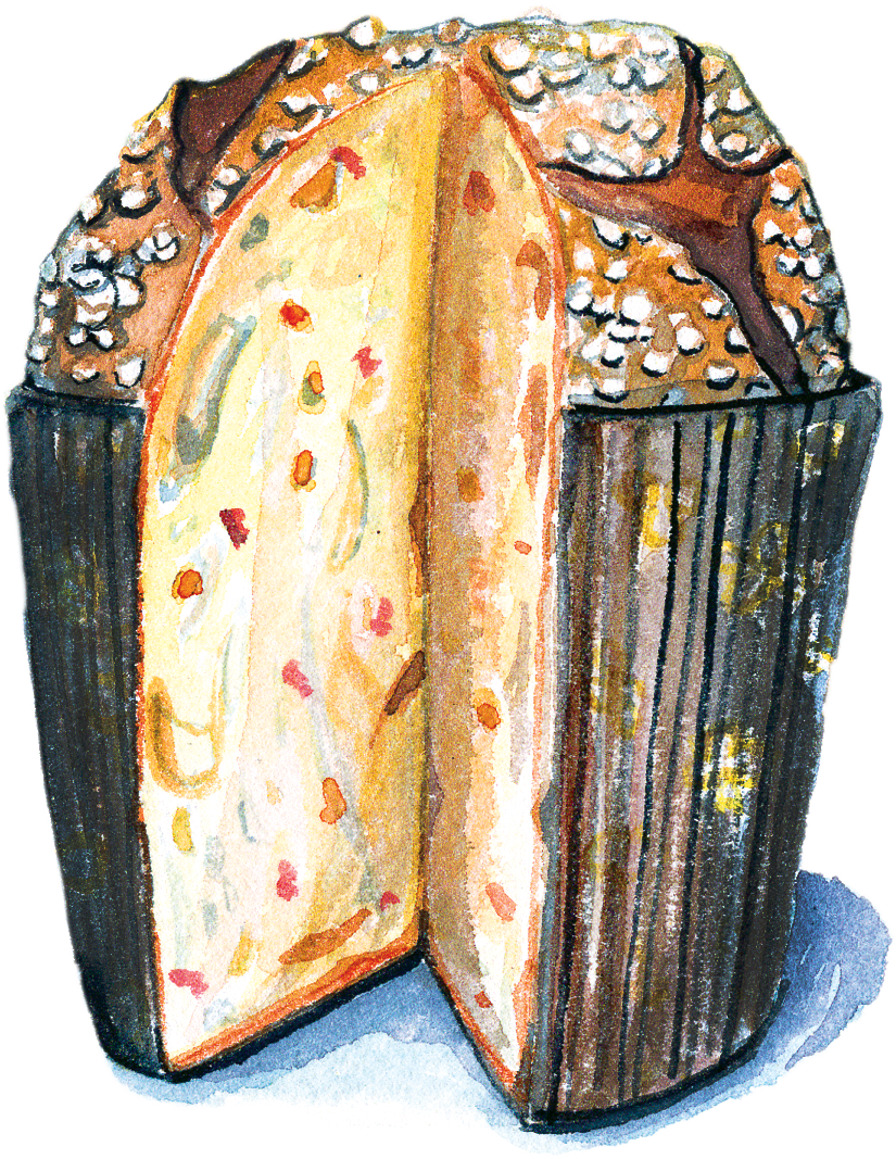 Panettone (825x1067), Png Download