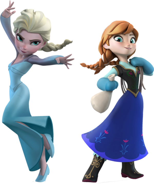 Frozen - Disney Infinity Frozen Elsa (600x716), Png Download