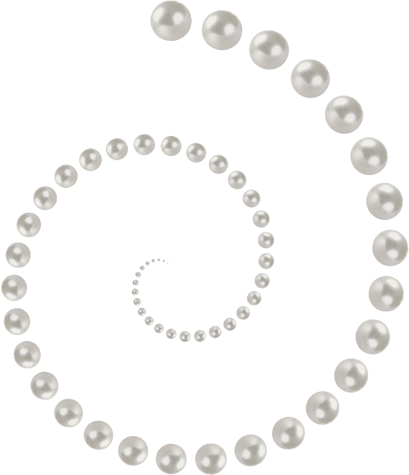 String Of Pearl Clipart (650x759), Png Download