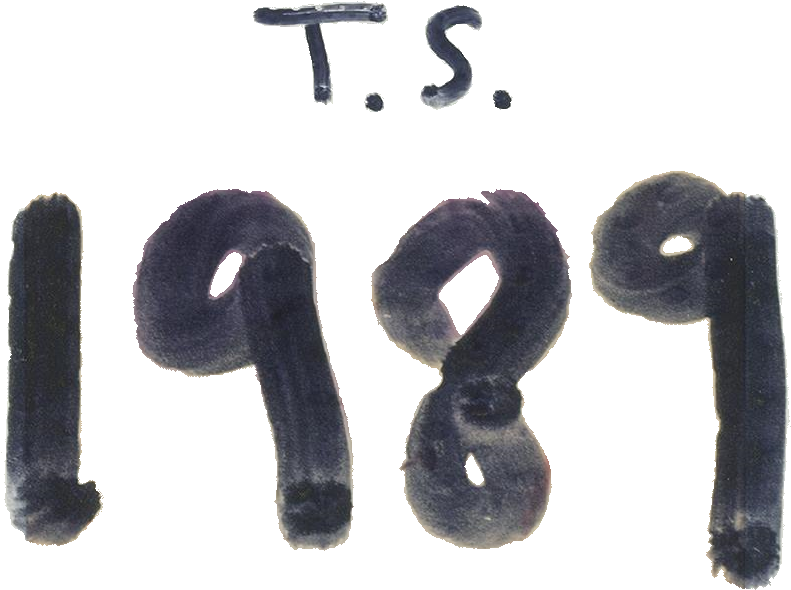 1989 Album Logo (926x696), Png Download