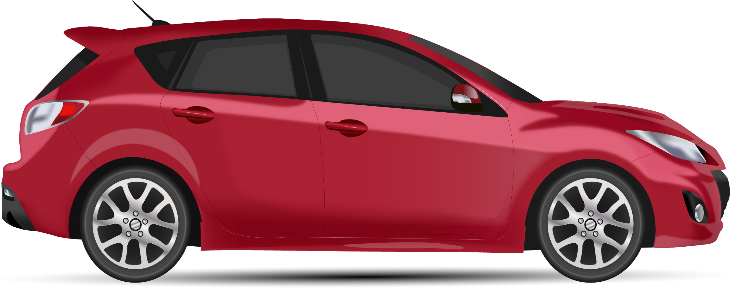 Png Free Images Image - Mazda 2 Roof Racks (2426x953), Png Download