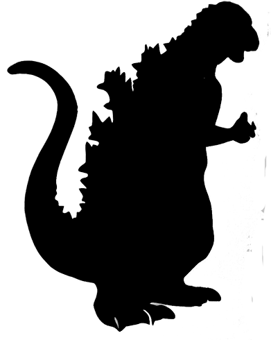 Download Godzilla Silhouette Vector Free - Godzilla Silhouette ...