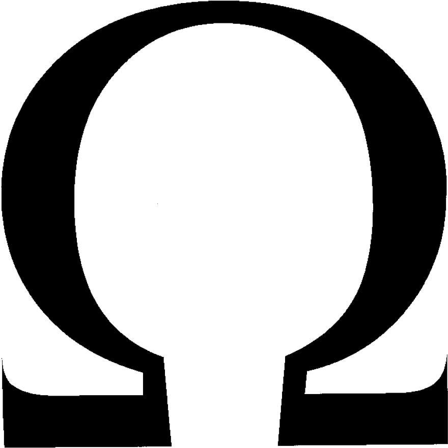 Download Omega Symbol Body - Omega Greek Letter Png | Transparent PNG ...