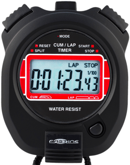 Professional Quality Split Time Stopwatch - Fast Time Stop Watch ...