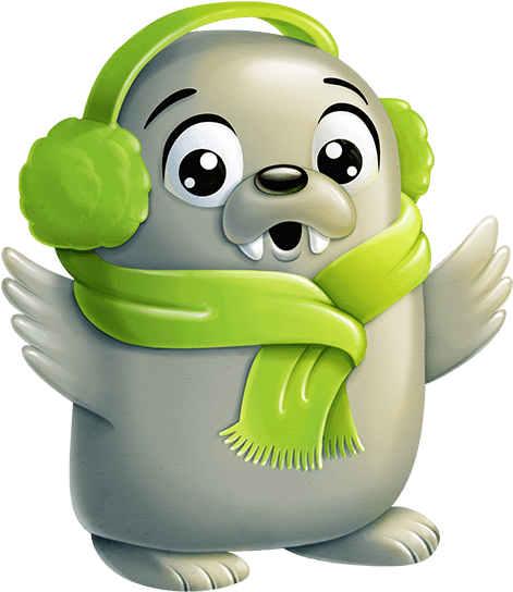 Snuggle N Hug Walrus Illo 650 - Hug (650x650), Png Download