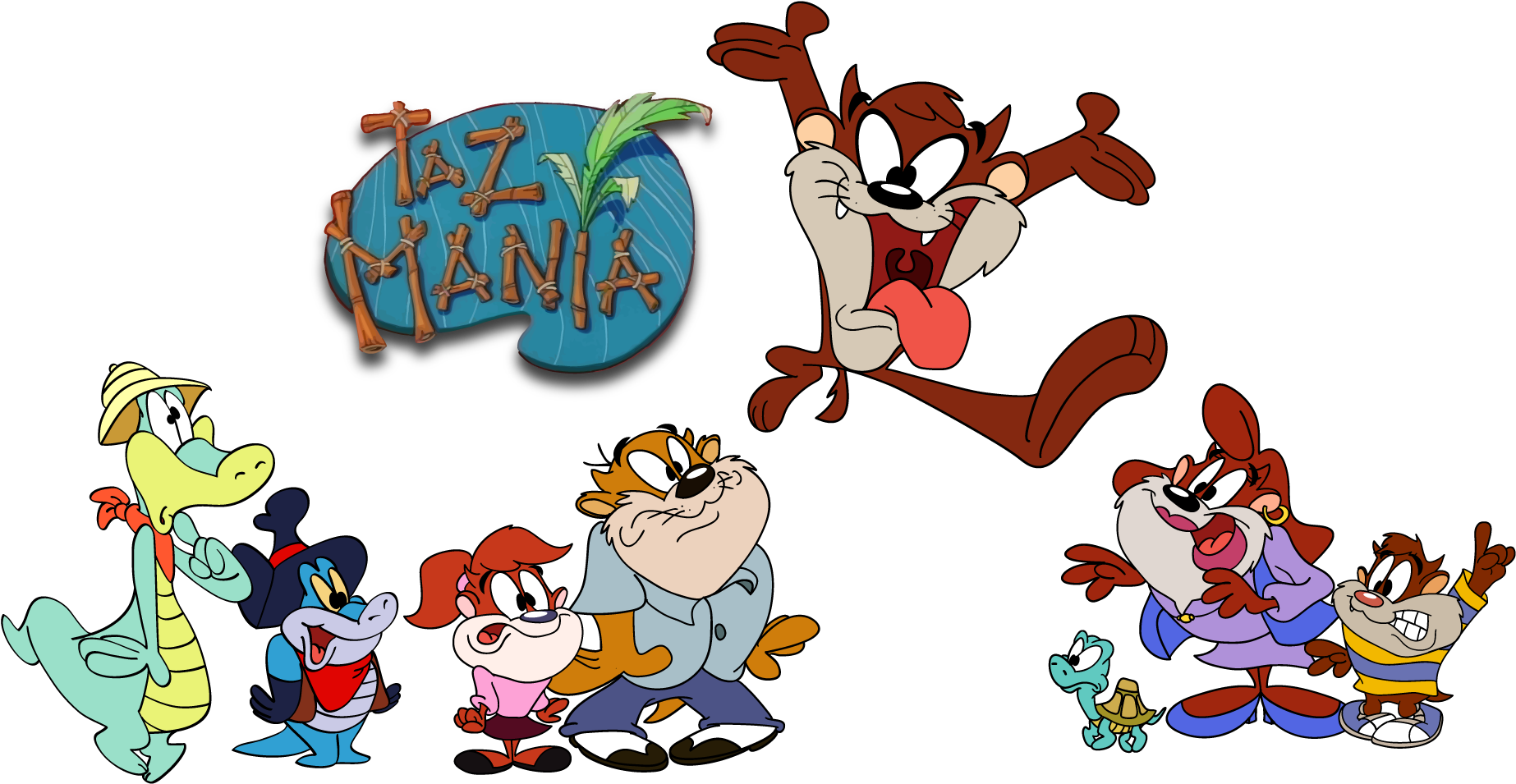 Taz-mania - Taz Mania (1920x1080), Png Download
