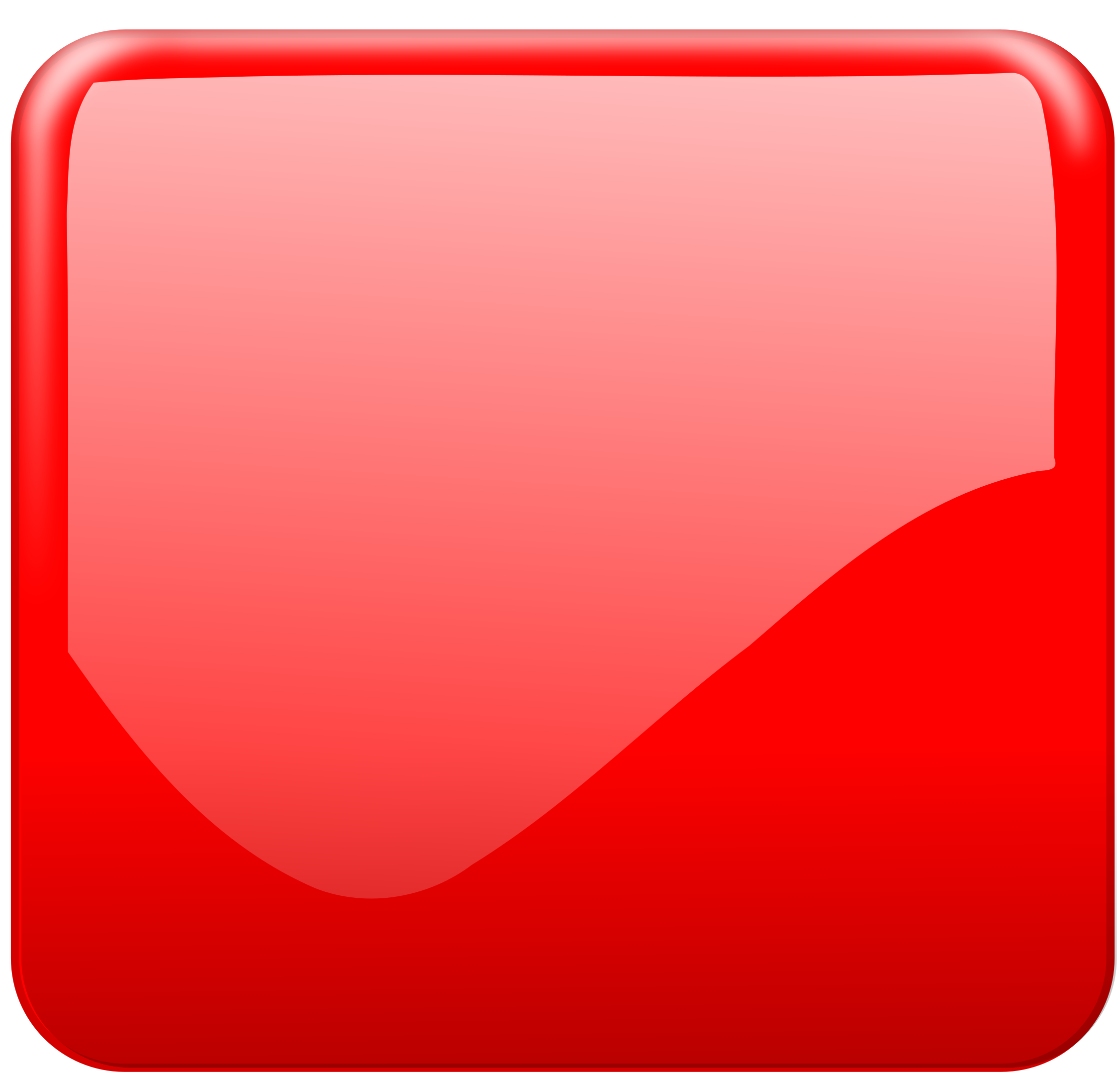 Download Red Rectangle Button Icon | Transparent PNG Download | SeekPNG