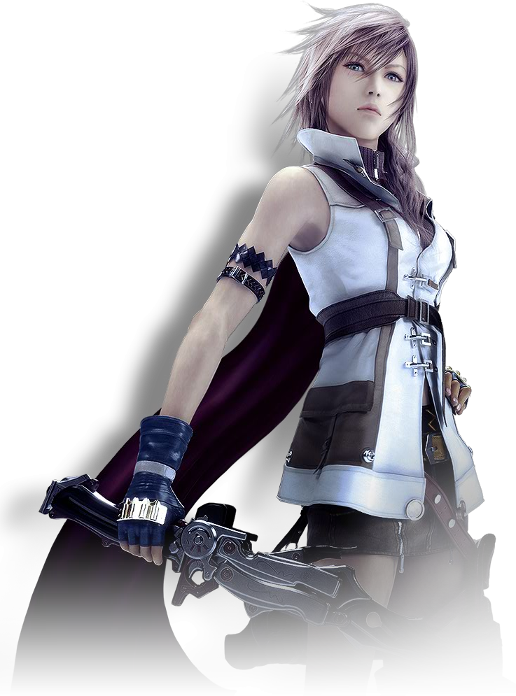 012 Cg - Lightning Final Fantasy Png (737x995), Png Download