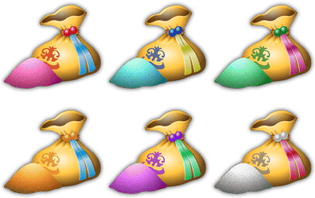 Gold Dust Set (462x308), Png Download