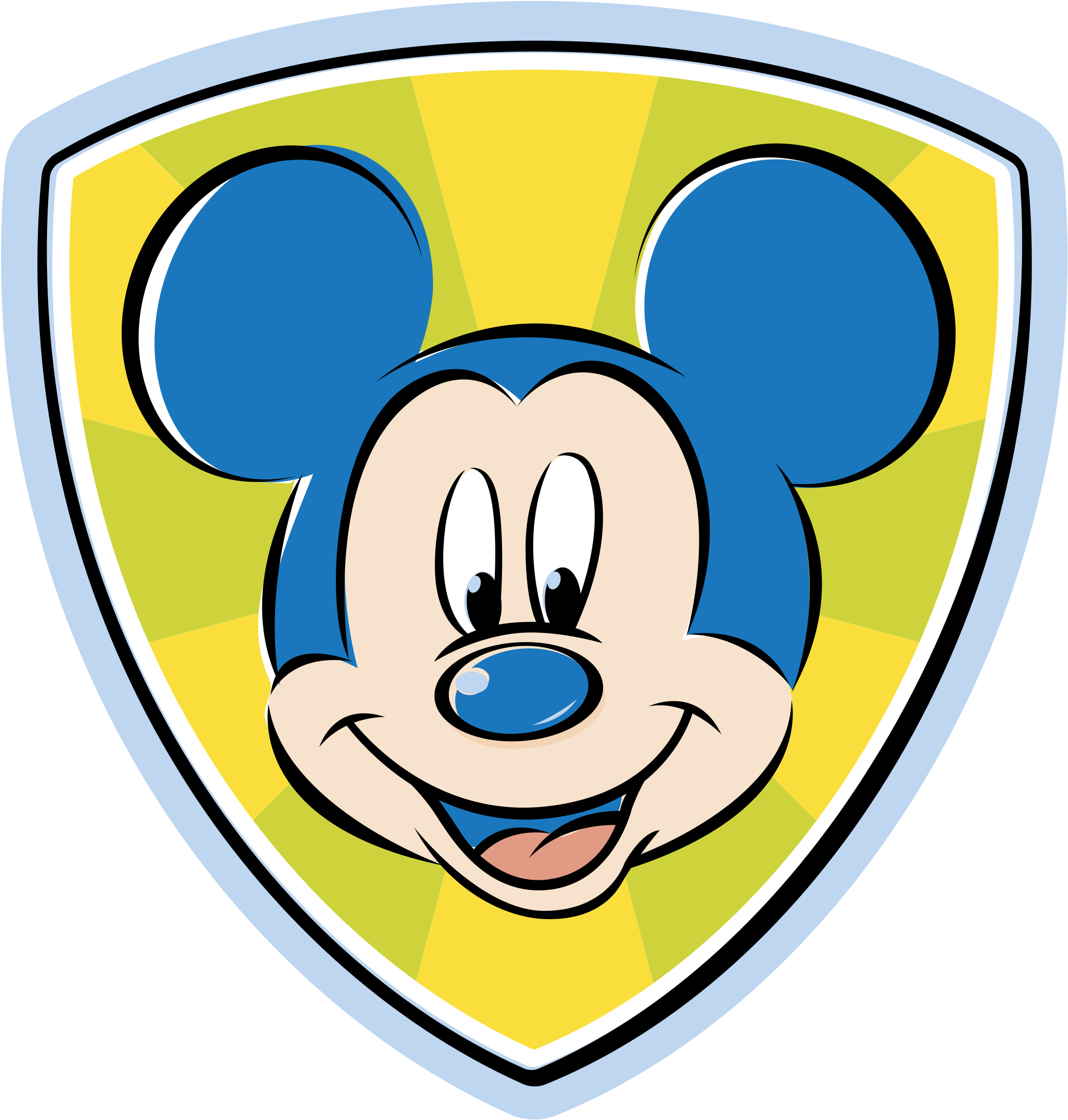 Download Mickey Mouse Logo Png Transparent - Sticker Mickey Mouse ...