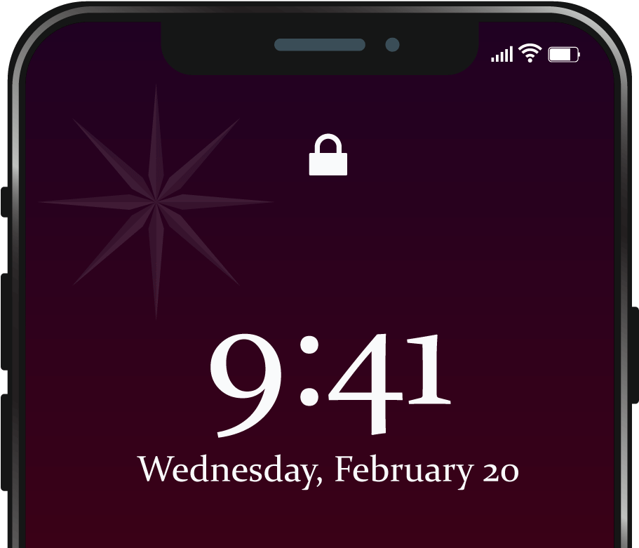 Lock Screen - - Iphone (1080x810), Png Download