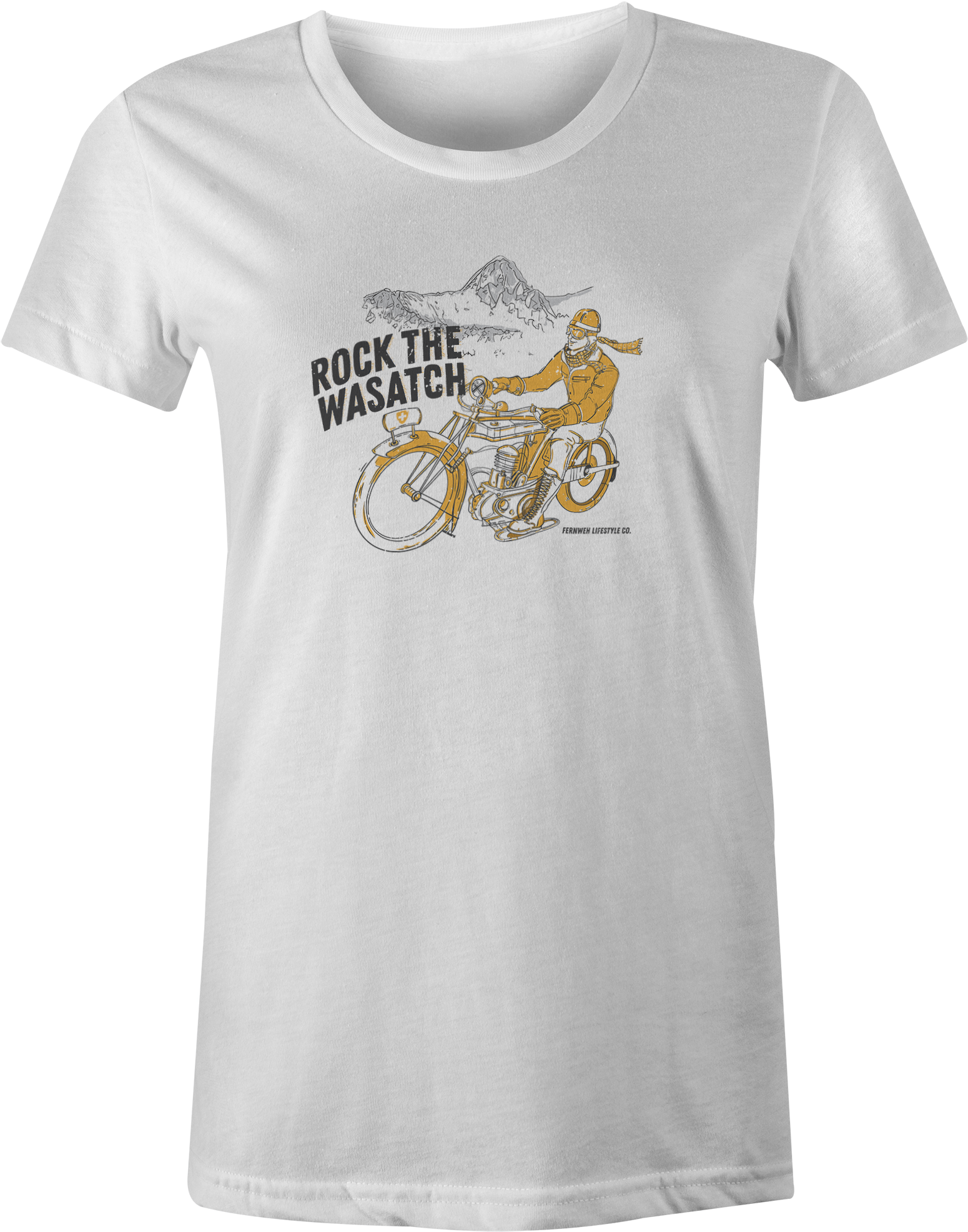 Yellow Winter Motorcycle Rider (2000x2000), Png Download