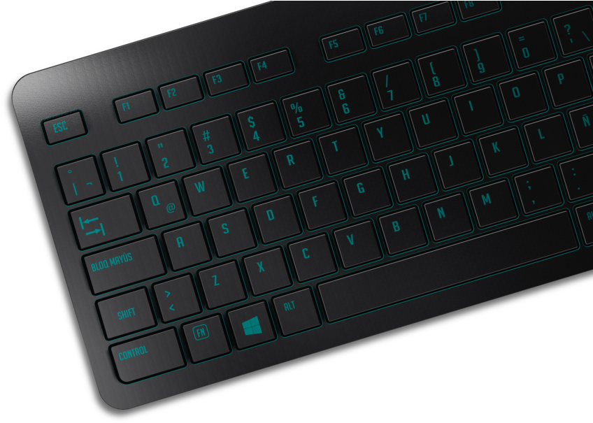 Computer Keyboard (887x640), Png Download