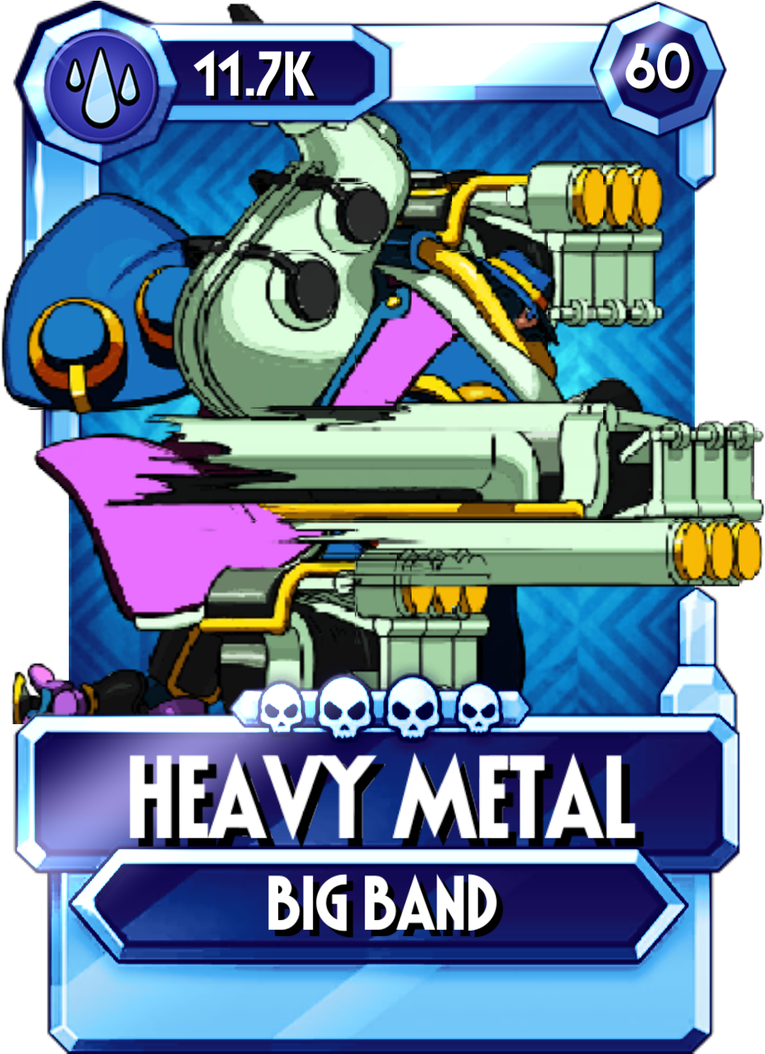 Heavy Metal (1260x1660), Png Download