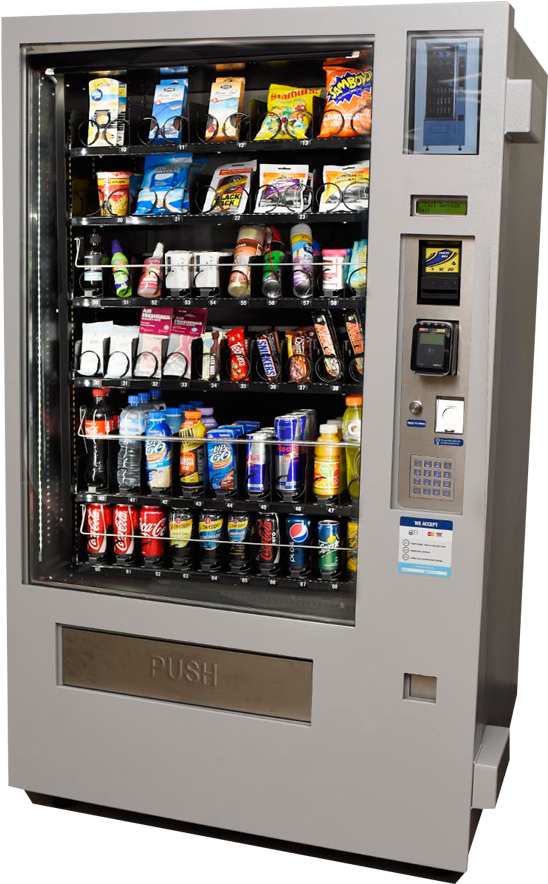 Yz550s High Security Vending Machine (600x978), Png Download