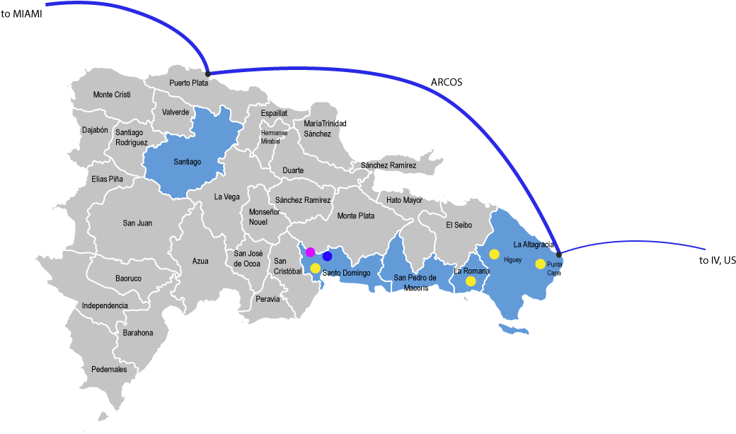 Maparepdominicana - Mapa Republica Dominicana Vector (1294x706), Png ...