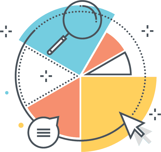 Download Stats - Icon Statistics Color | Transparent PNG Download | SeekPNG