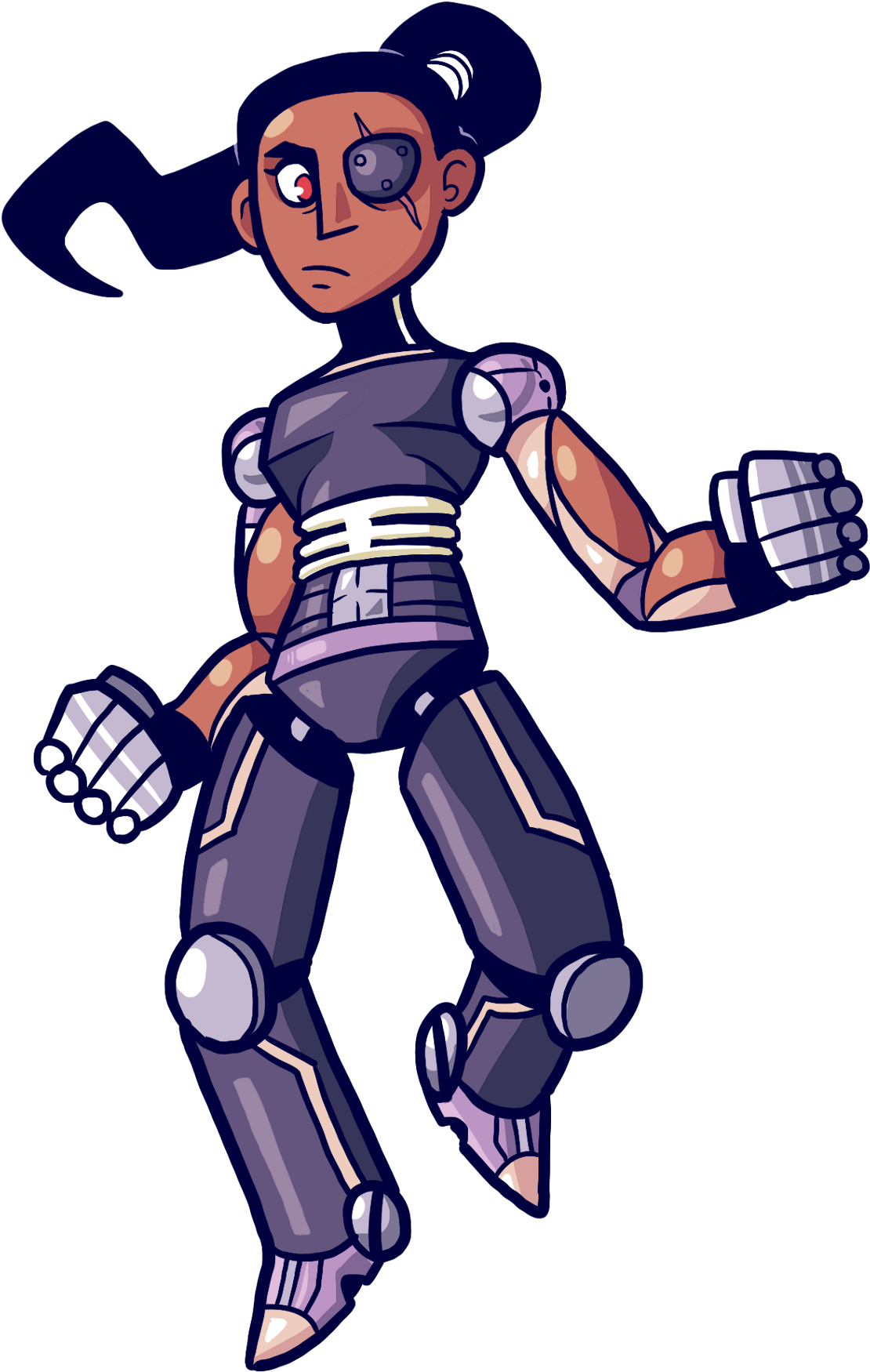 Commission For @nolanbartworks Of His Oc Durga - Cartoon (1280x1920 ...