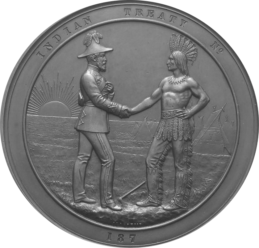 Download 1873 Treaty Medal - First Nations Treaty 6 | Transparent PNG ...